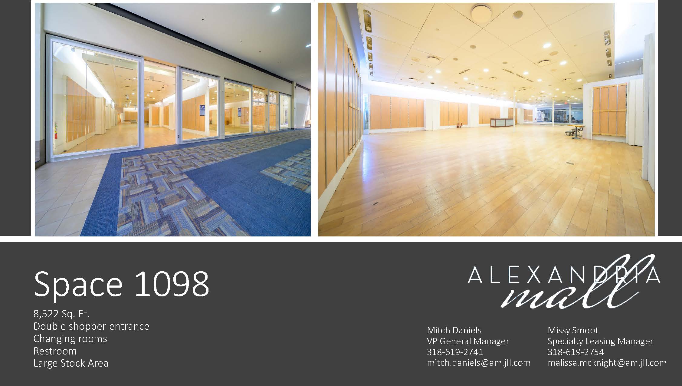CLICK HERE for Alexandria Mall Lease Plan of these featured available ...