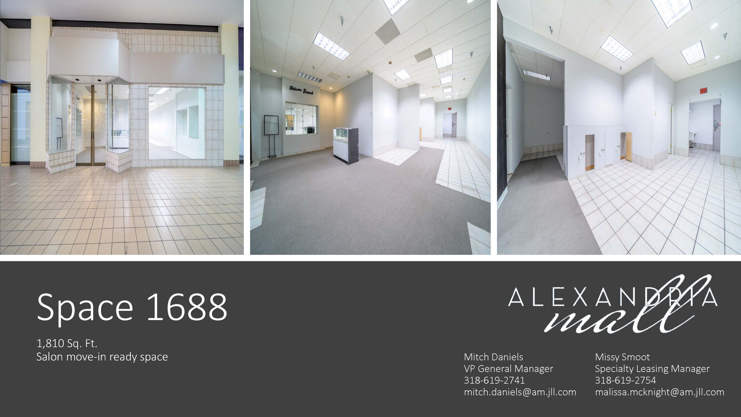 CLICK HERE for Alexandria Mall Lease Plan of these featured available ...