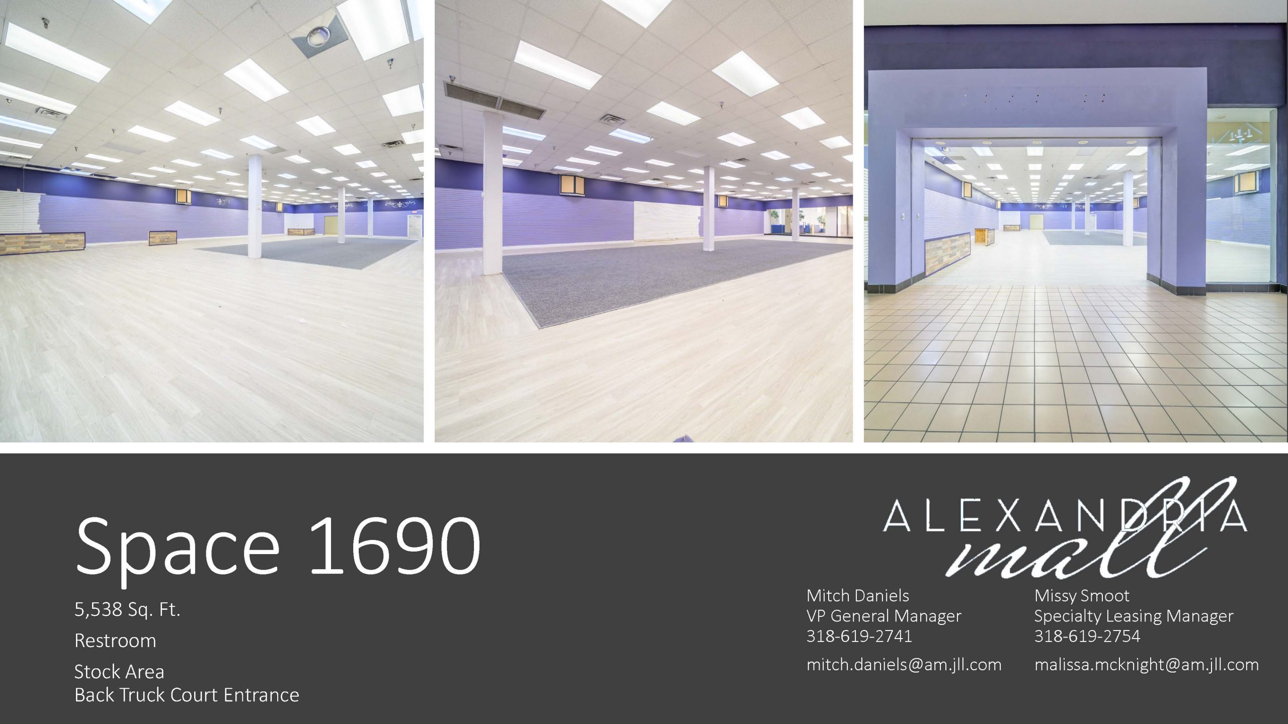 CLICK HERE for Alexandria Mall Lease Plan of these featured available ...